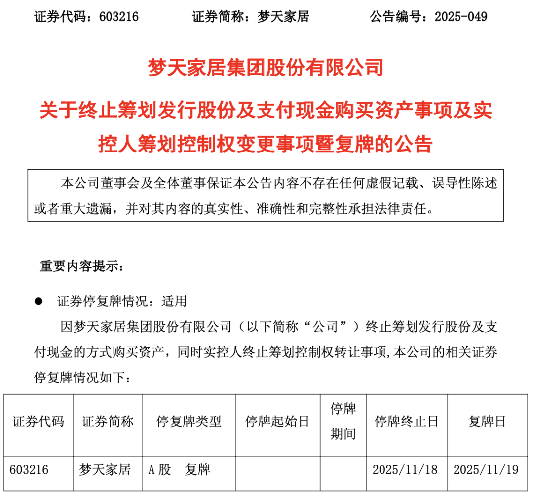 突发！重大资产重组，终止！明日复牌！_九方智投